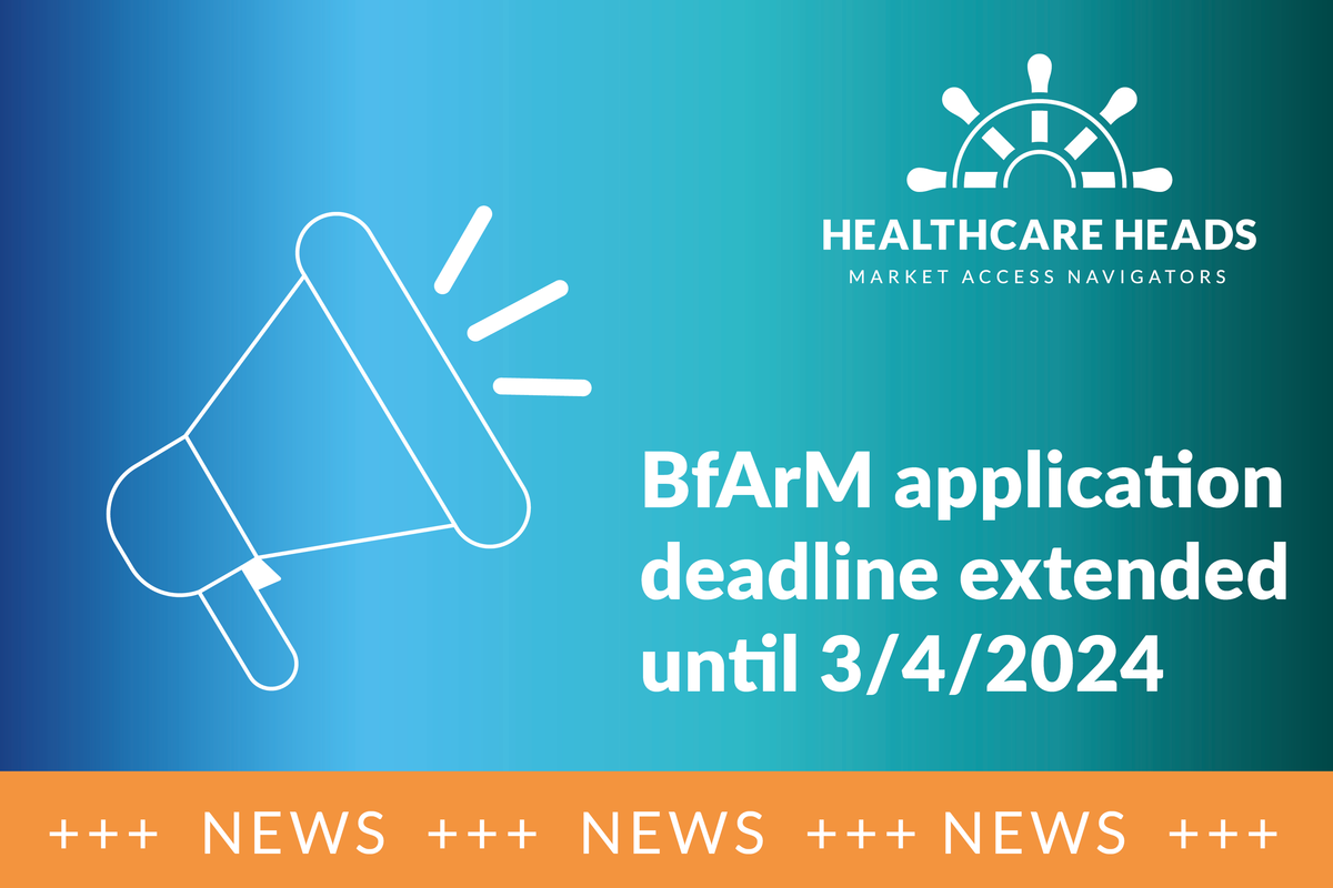 BfArM extends application deadline until 4 March 2024
